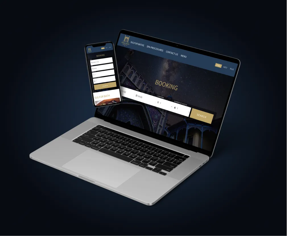 Powered by KeyTech | Sulfur Baths SPA Booking Website